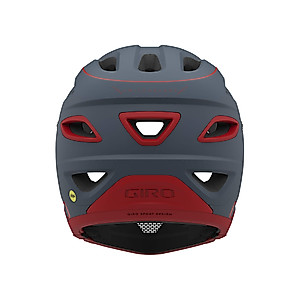 Giro Switchblade MIPS Adult Mountain Cycling Helmet - Matte Portaro Grey/Red (2021), Large (59-63 cm)