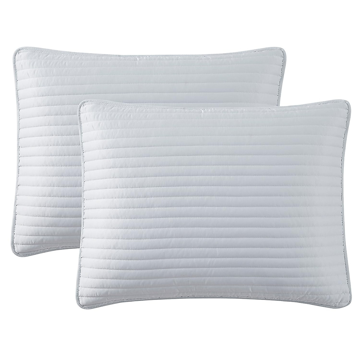 VCNY Home - King Quilt, Reversibe Bedding Set with Matching Shams, Lightweight, Super Soft Room Decor (Serenity Grey, 3-Piece)