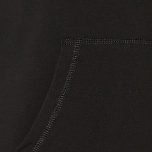 Amazon Essentials Hoodie For Men, Sherpa-Lined Full-Zip Fleece Sweatshirt, XX-Large, Color: Black