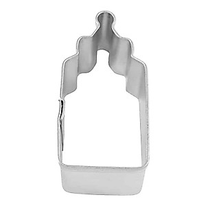 Mini Baby Bottle Cookie Cutter 1.75'' Metal | Baby Shower | Birthday Party - ABANGDA STORE