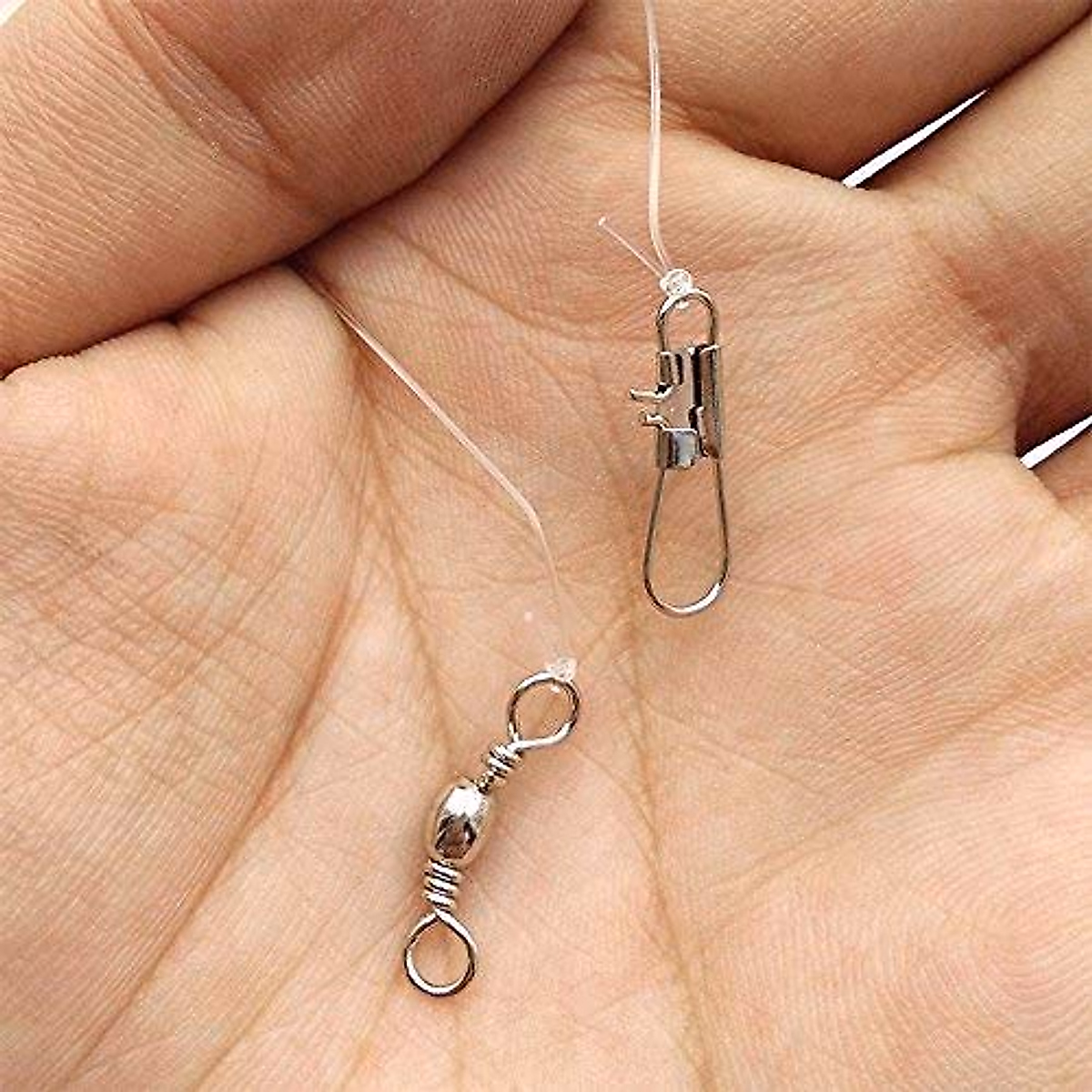 Bait Rig Assorted 16 Packs Freshwater/Saltwater Sea Fishing Rigs, Bait Rigs with Ball Bearing Swivel for Bass Trout Walleye Red Fish