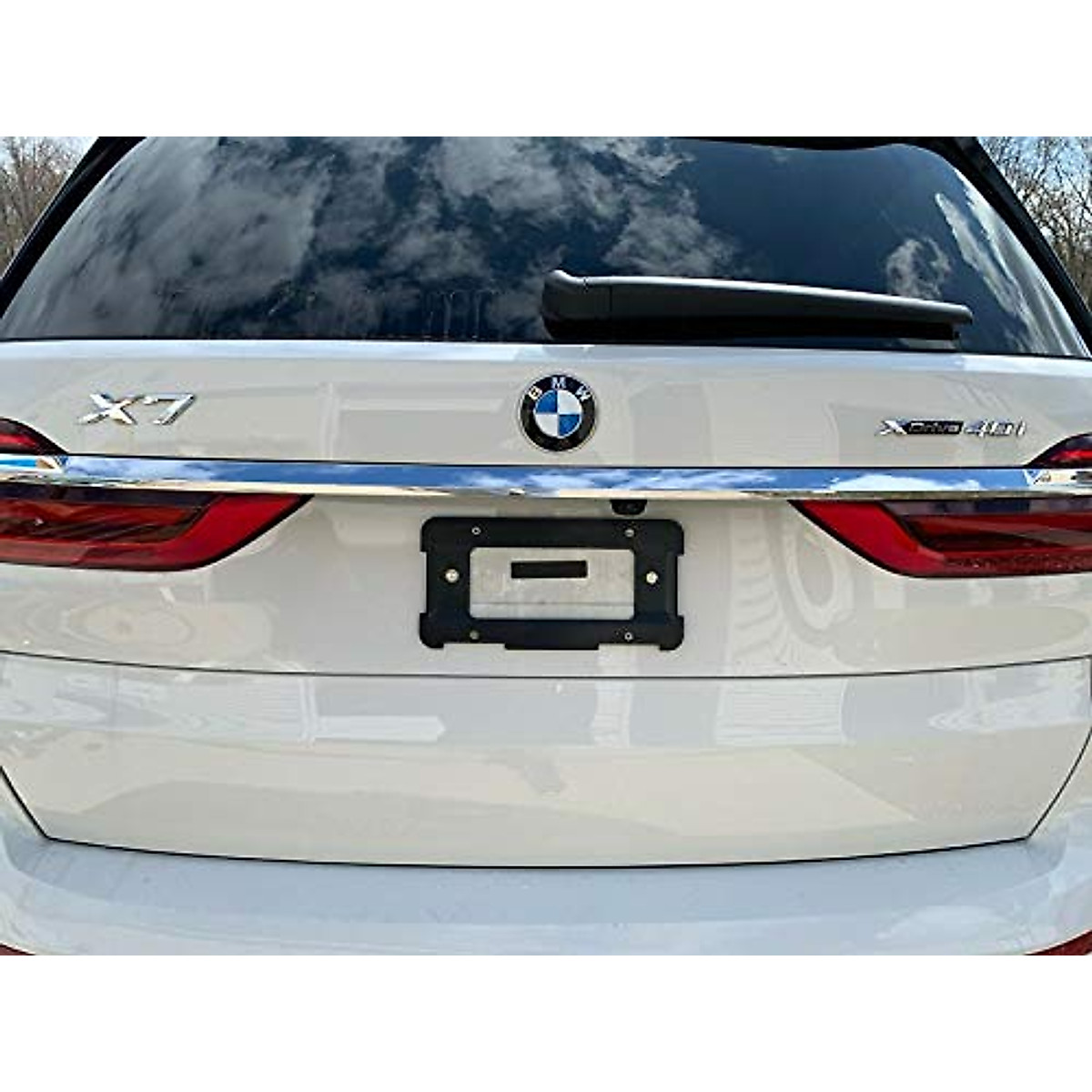 Rear License Plate Base Mount Bracket for BMW 1 Series 2 Series 3 Series + 6 Unique Screws & Wrench