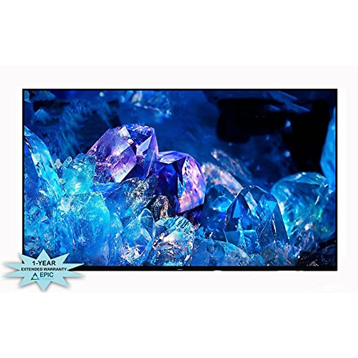 Sony XR65A80K 65" 4K Bravia XR OLED High Definition Resolution Smart TV with an Additional 1 Year Coverage by Epic Protect (2022)