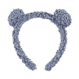 Jyybn Brown Bear Ears Cute Headband Hairband Animal Head Wear for Party Decoration Cosplay for Makeup Washing Face