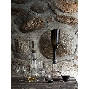 Menu Wine Breather Carafe, Deluxe, Stainless Steel