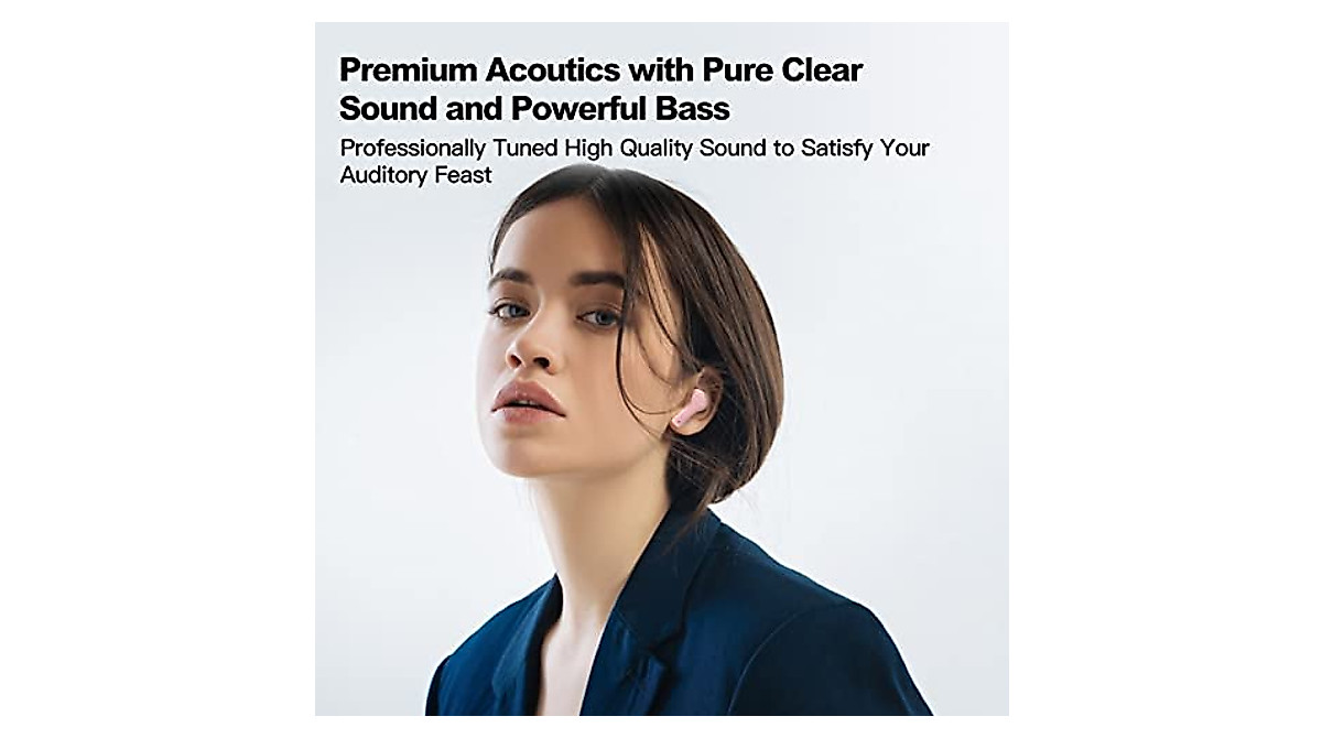 ACREO Wireless Earbuds - 24-Hour Playtime Waterproof Bluetooth Earbuds