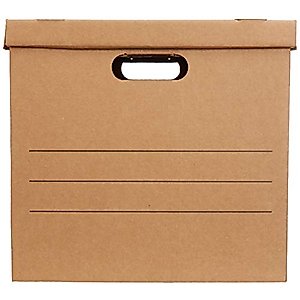 Amazon Basics Medium Moving Boxes with Lid and Handles, 19 x 14.5 x 15.5 inches, 10-Pack