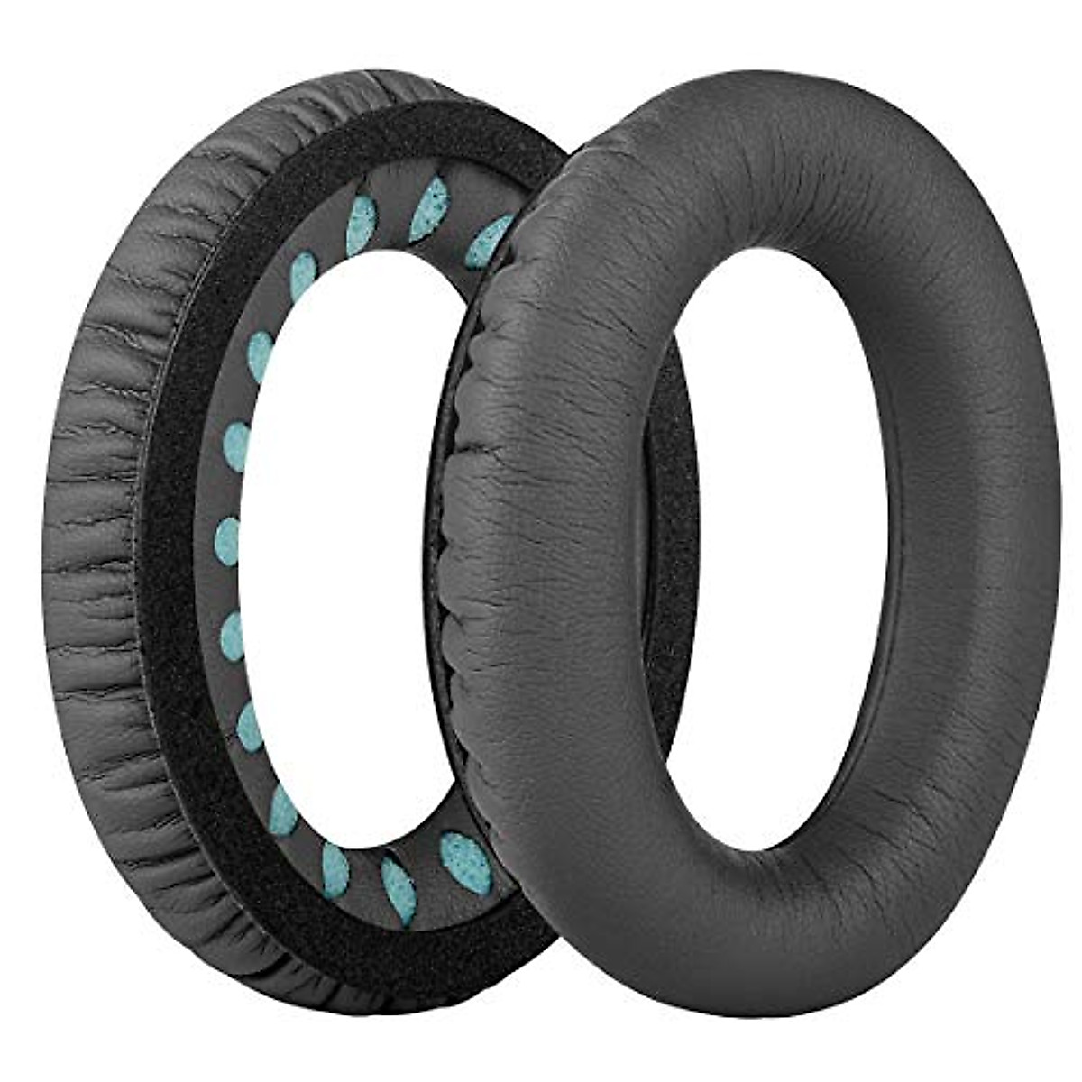 Geekria Replacement Ear Pads + Headband Cover for Bose SoundTrue Around-Ear, AE2, AE2i, AE2w Headphones Headband + Replacement Earpads, Headset Ear Cushion Repair Parts (Dark Grey)