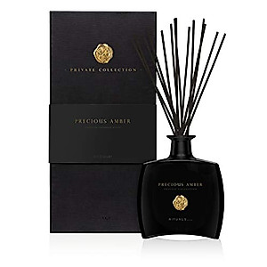 RITUALS Precious Amber Luxury Oil Reed Diffuser Set - Fragrance Sticks with Juniper, Fresh Cardamom, Vetiver, Patchouli & Amber - 15.2 Fl Oz