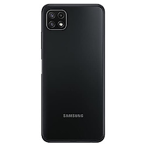 Samsung Galaxy A22 5G (128GB, 4GB) 6.6" 90Hz, Android 11, 48MP Triple Camera, Dual SIM 4G Volte Unlocked (GSM Only) International Model A226BR/DSN (Extra Fast Charger Bundle, Gray) (Renewed)