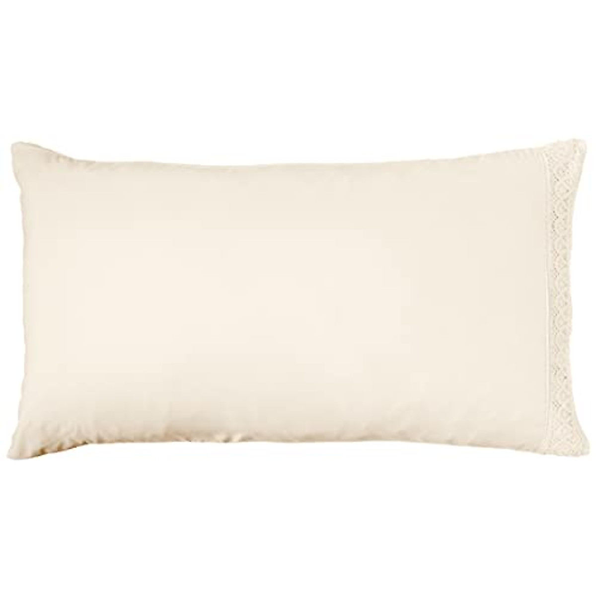 Modern Threads Soft Microfiber Crochet Lace Sheets - Luxurious Microfiber Bed Sheets - Includes Flat Sheet, Fitted Sheet with Deep Pockets, & Pillowcases Linen California King