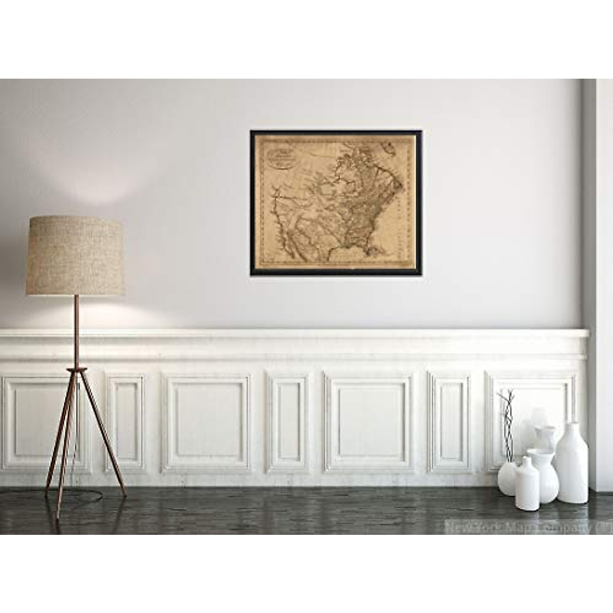 1787 Map | North America Drawn from The Latest and Best Authorities | North America Map