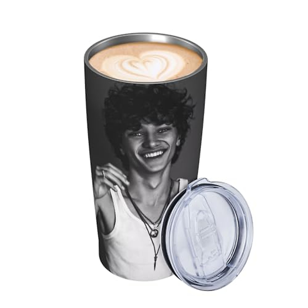 OAEWRE Gavin Actors Casalegno Stainless Steel Mug Insulated Tumbler Coffee Mugs with Lids and Straw Double Wall Vacuum Cup 20oz