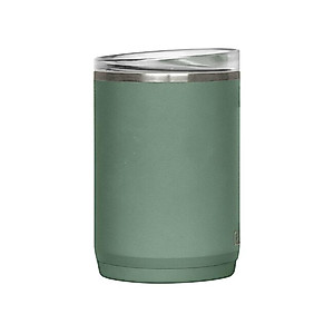 CamelBak Thrive Leak-Proof 16 oz Mug, Insulated Stainless Steel - For travel, coffee, tea, hot beverages - Spill Proof - Cup-holder Compatible, Moss