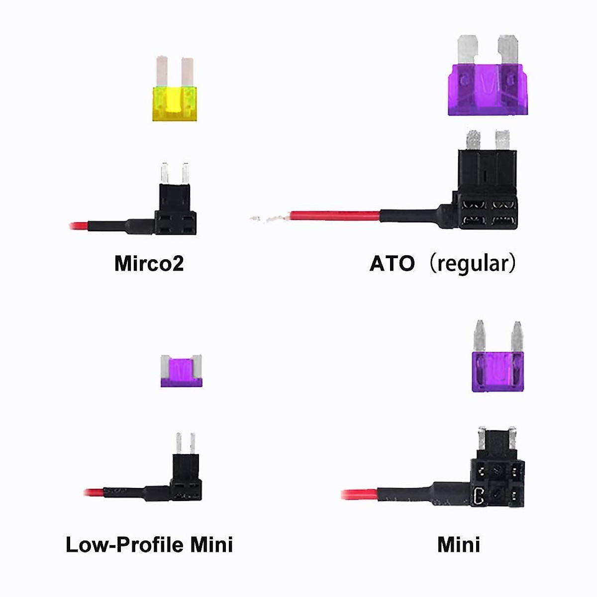 Skyview Dash-Cam-Hardwire-Kit Dash-Cam-Charger Dash-Cam-Hardwire-Kit-Mini-USB Power-Charger-Battery-Converter-Output 5V2A Adapter-for-Mirror-Front-and-Rear-Hidden-Spy-Car-Camera-Dash-Cams