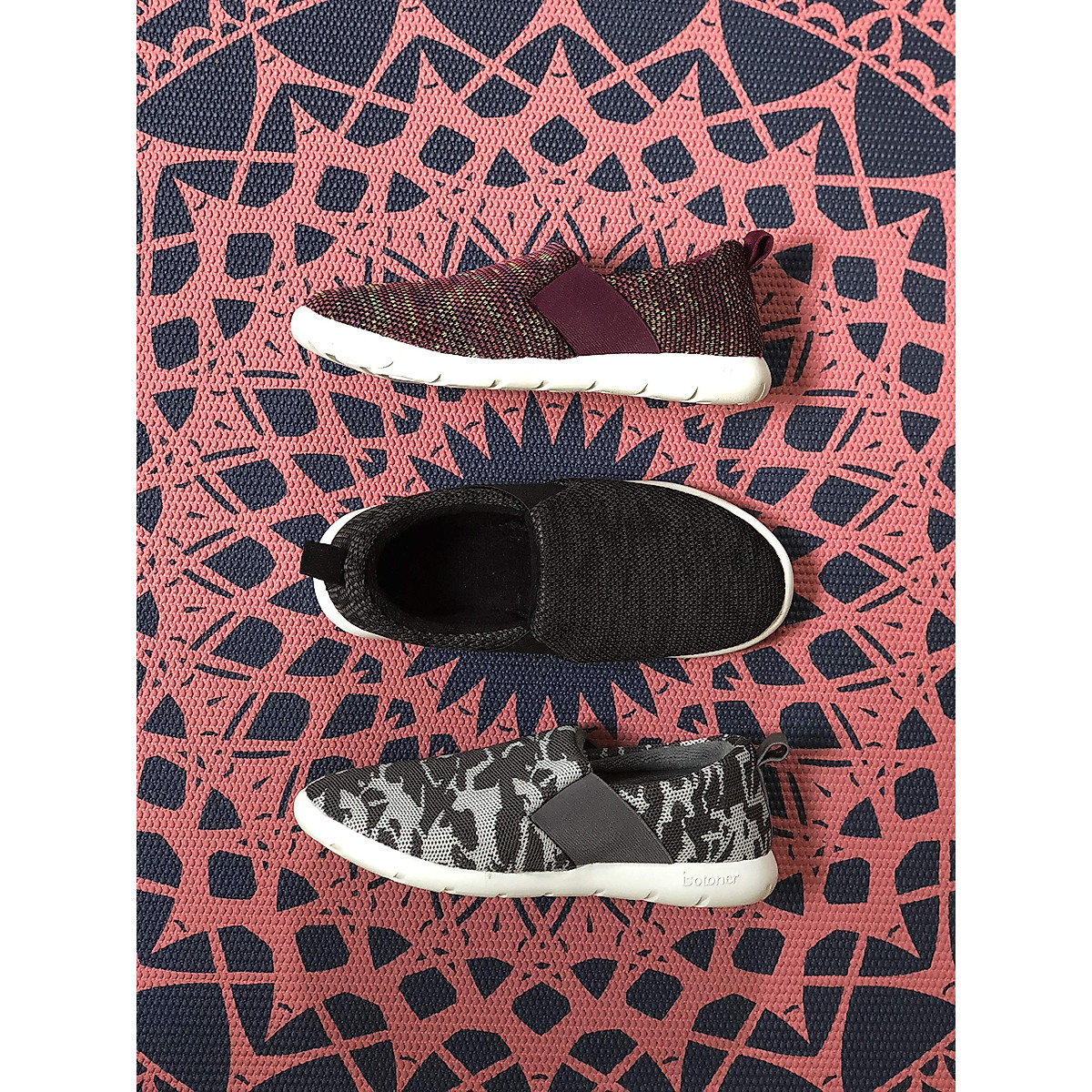 Acorn Men's Slouch Boot Slipper, Charcoal Ragg Wool, Medium