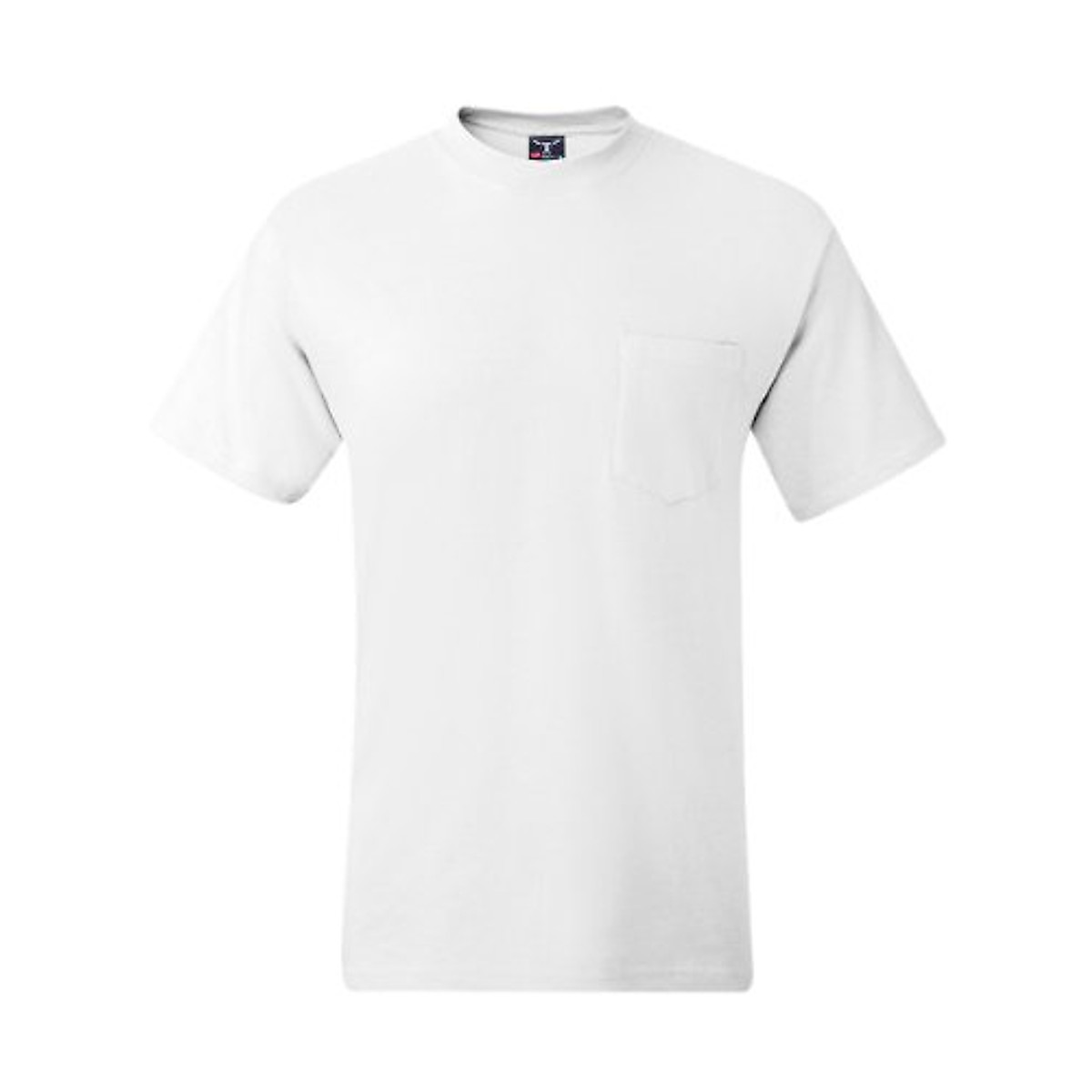 Hanes Beefy-T Men`s Pocket T-Shirt White