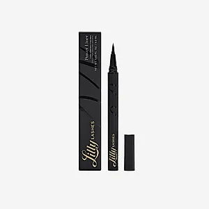 Lilly Lashes Power Liner (Black), 2 in 1 Eyeliner and Lash Adhesive, All Day & Waterproof Eyeliner, Smudgeproof Eyeliner & Natural Adhesive