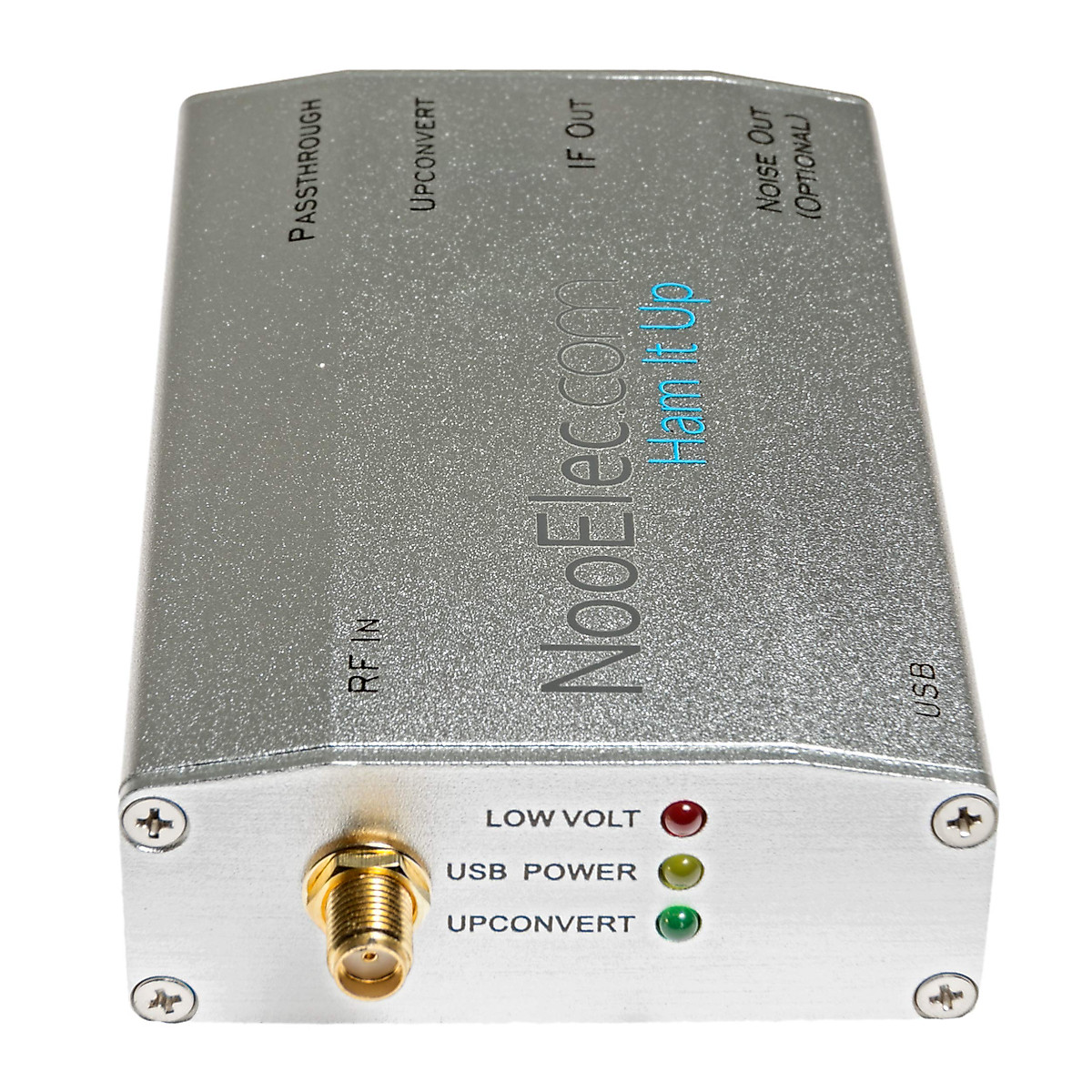 Nooelec NESDR Smart XTR HF Bundle: 300Hz-2.3GHz Software Defined Radio Set for LF/HF/UHF/VHF. Includes NESDR Smart XTR RTL-SDR, Ham It Up Plus v2 Upconverter, 3 Antennas, Balun, Adapters