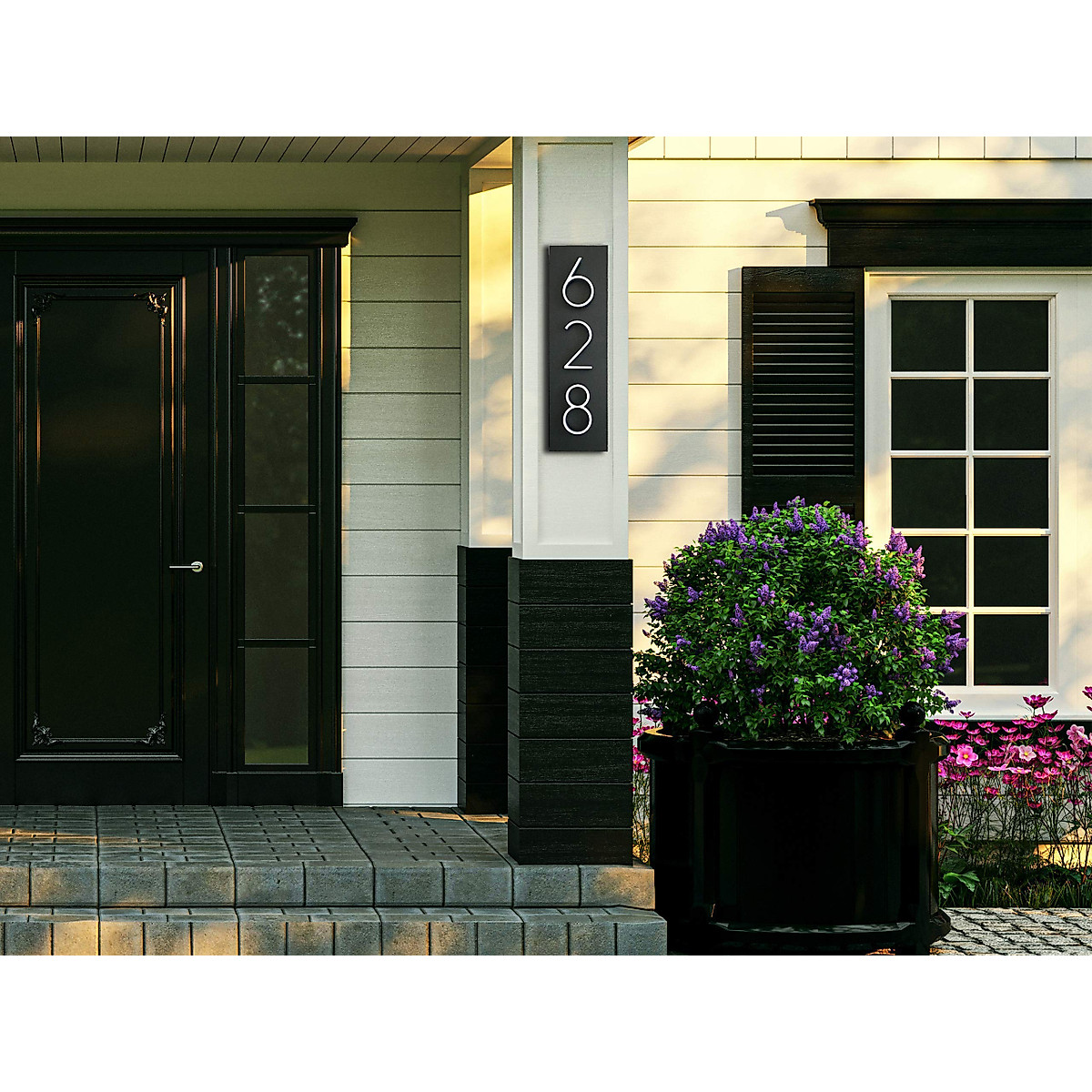 House Numbers | Address number available in Vertical and Horizontal mode | Address number | House address plaque | Personalized gift | Address sign | Modern house numbers | address sign