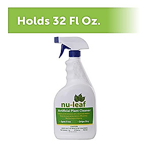 Nudell Nu-Leaf Spray & Drip-Dry Artificial Tree and Silk Plant Cleaner 32 FL.OZ (T9996)