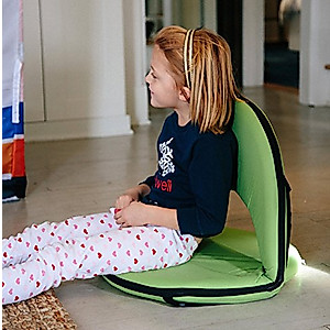 Stansport Multi Fold Padded Seat - Green (G-7-10) 21.5" L x 20.5" W x 17" H