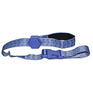 Sippy Cup Straps & Baby Toy Leash for Strollers High Chair 4pc Teethers Pacifier (Black/Blue)