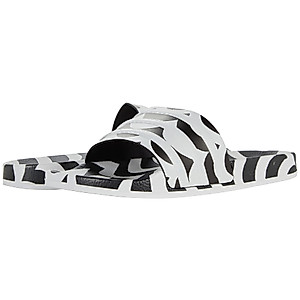 adidas Adilette Slide Black/White/Team Real Magenta 5 B - Medium