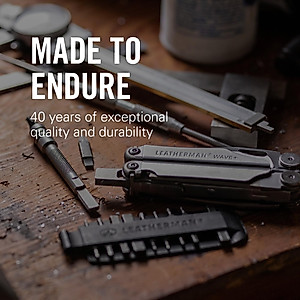 LEATHERMAN, Ainsworth Premium Leather Sheath for Multi-Tools, Fits Charge+, Wave+, Wingman, Rebar & More, Medium