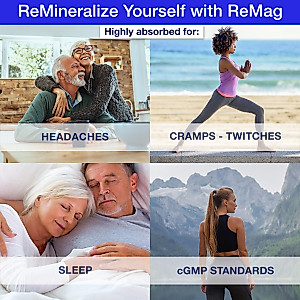 ReMag Pico-Ionic Liquid Magnesium by RnA ReSet. Formulated by Dr. Carolyn Dean for Complete Absorption. Experience The Magnesium Miracle. 16.2 fl oz