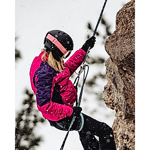 OutdoorMaster Kelvin Ski Helmet - Snowboard Helmet for Men, Women & Youth (Black,L)