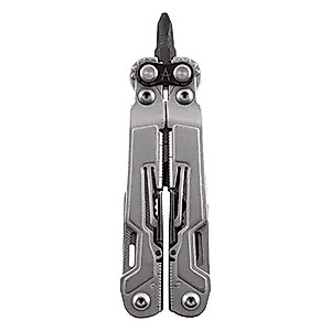 SOG Multitool Pliers Pocket Knife – PowerPint EDC Tool and Compact Lightweight Multi Tool w/ 18 Multitools in Multi-Purpose Tool (PP1001-CP)