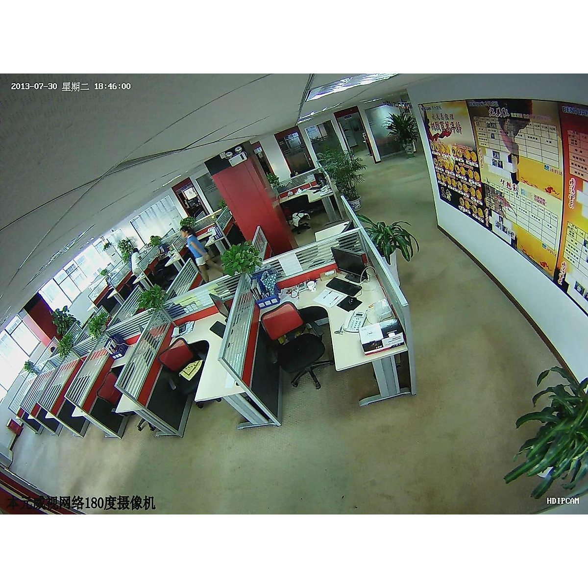 DCSEC HD 1080P 2MP 180 Degree Surveillance Security Camera Wired Coax Fisheye 1.7mm Lens Super Wide Angle Dome Camera Outdoor 4 in 1 (TVI/AHD/CVI/BNC Real Hybrid Analog CCTV Cameras) IR Night Vision