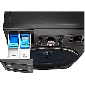 LG WM4000HBA / WM4000HBA / WM4000HBA 4.5 Cu. Ft. Ultra Large Capacity Smart wi-fi Enabled Front Load Washer with TurboWash 360 and Built-in Intelligence