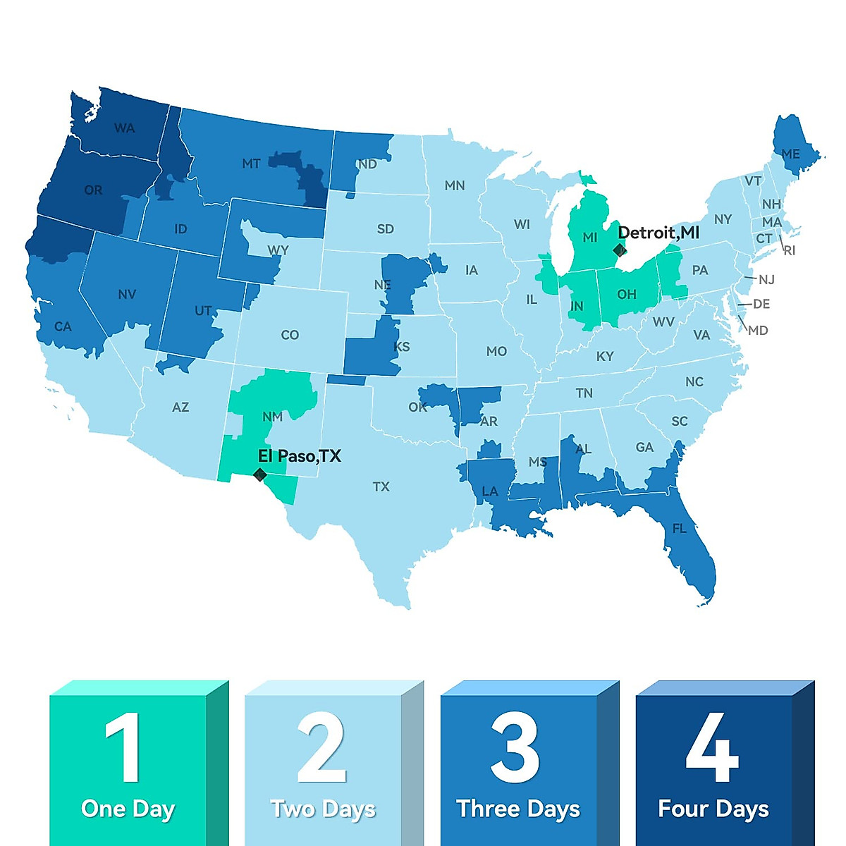 Detroit Axle - Front Wheel Bearing Hubs for 06-10 Ford Explorer Mercury Mountaineer, Replacement 2006 2007 2008 2009 2010 Explorer Sport Trac Wheel Bearing and Hubs Assembly Set, Pair Hubs