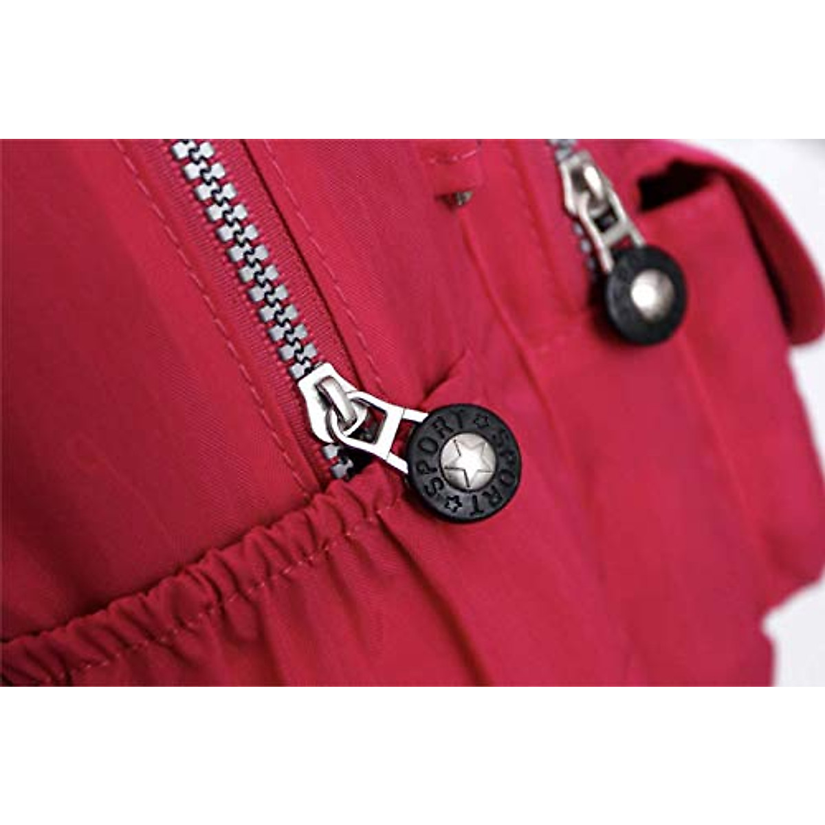 Waterproof Mini Backpack Women Purse Nylon Shoulder Rucksack Small Travel Bag (Purple)