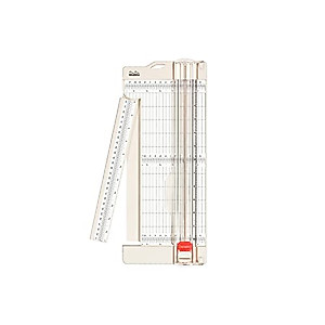 Bira Craft Paper Trimmer and Scorer with Swing-Out Arm, 12" x 4.5" Base, Craft Trimmer, Trim and Score Board, for Coupons, Craft Paper and Photo