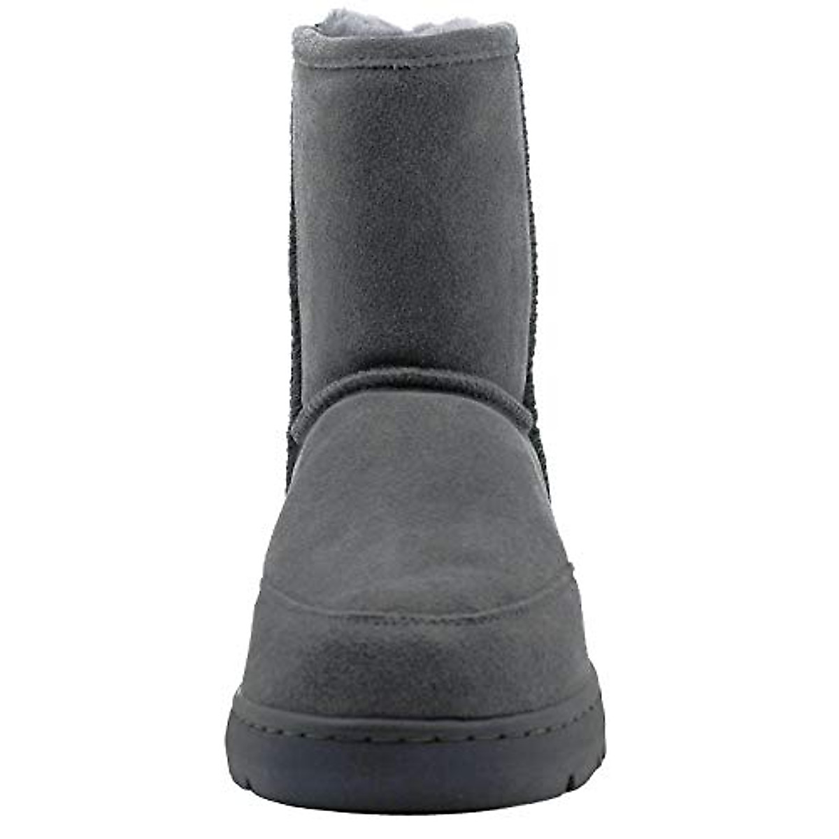 BEARPAW Men's Patriot Snow Boot, Charcoal, 10.5 M US
