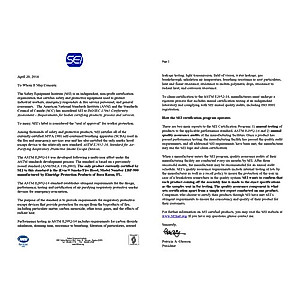 iEvac the only American Certified Smoke Hood/Fire Mask