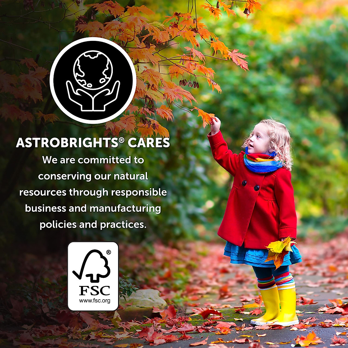 Neenah Astrobrights® Bright Color Paper, Letter Size Paper, 24 Lb, 30% Recycled, FSC Certified, Celestial Blue, Ream Of 500 Sheets