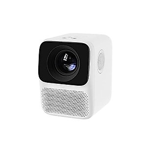 ZLXDP T2 Max Projector 1080p Mini Led Portable WiFi Full Projector 4k 1920 * 1080p Keystone Correction for Home (Color : D)