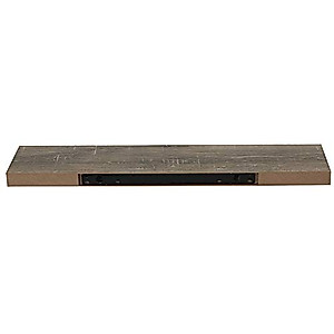 Household Essentials Ashwood Floating Shelf for Wall