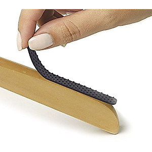 NOPPOR 3'' Non-Slip Hanger Strips Self Adhesive Anti Slip Grip Hanging Clothes Gripper