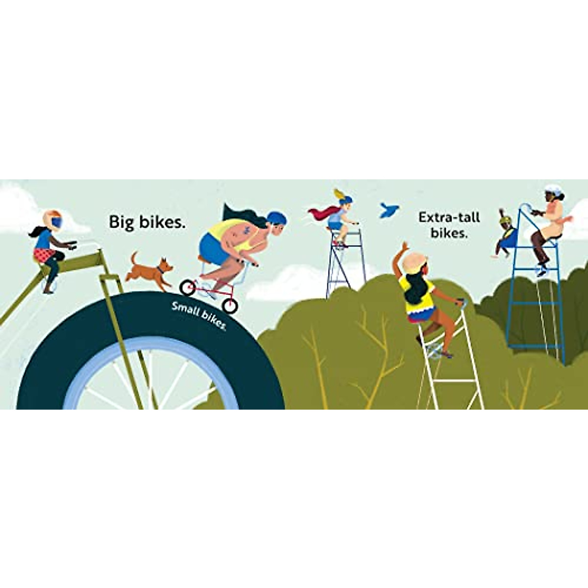 Go, Bikes, Go!: Bike books for toddlers 1-3