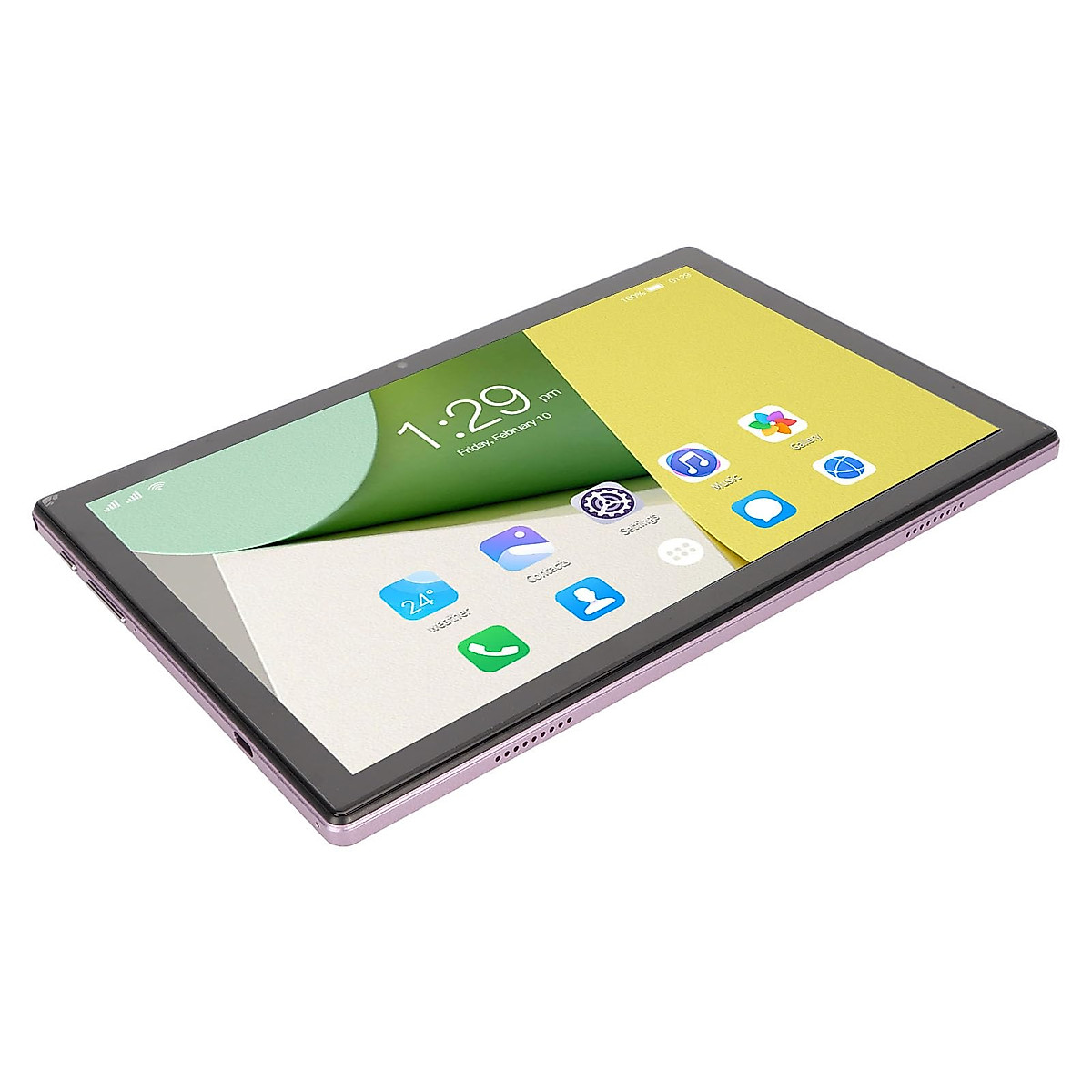 Honio 4G LTE Phone Tablet, Octa Core CPU 8GB RAM 256GB ROM 10.1 Inch FHD Tablet 100-240V for Entertainment (US Plug)