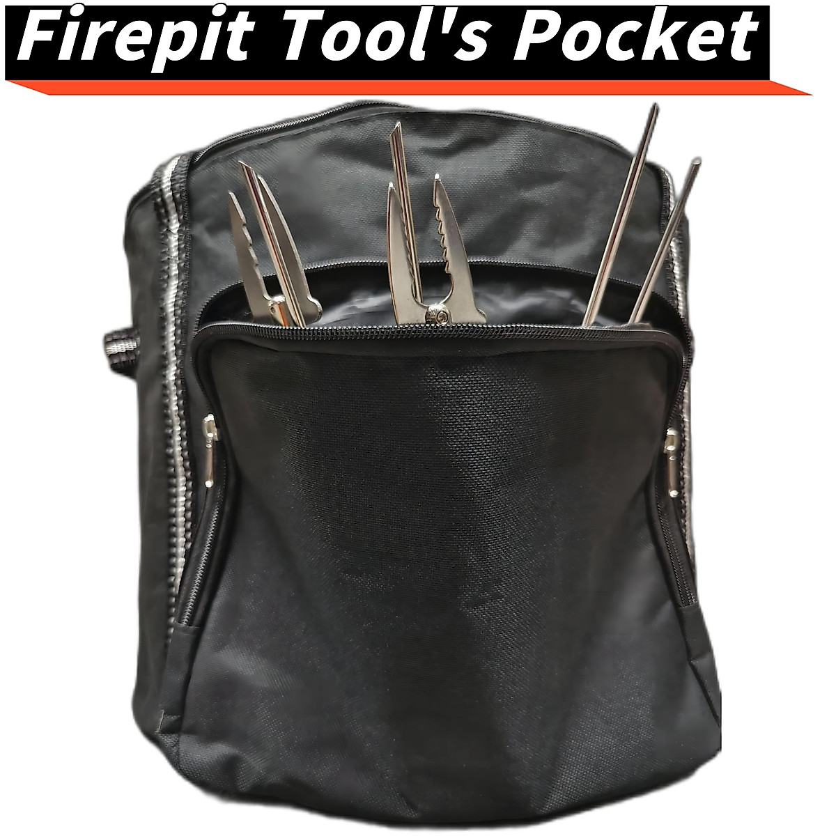 BBQSTAR Firepit Carry Case & Cover for Solo Stove 27 Inch Yukon Portable Wood Burning Smokeless Firepit, Outdoor Portable Camp Fire-Pit Accessory