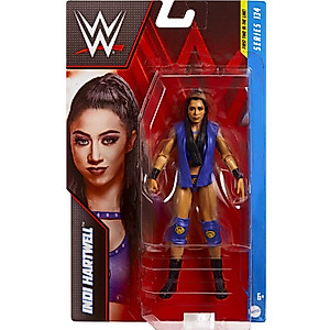 Mattel WWE Basic Action Figure, Indi Hartwell, Posable 6-inch Collectible for Ages 6 Years Old & Up