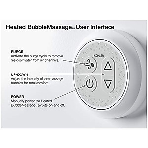 Kohler K-1949-XGHLA-0 Archer Bathtub, White