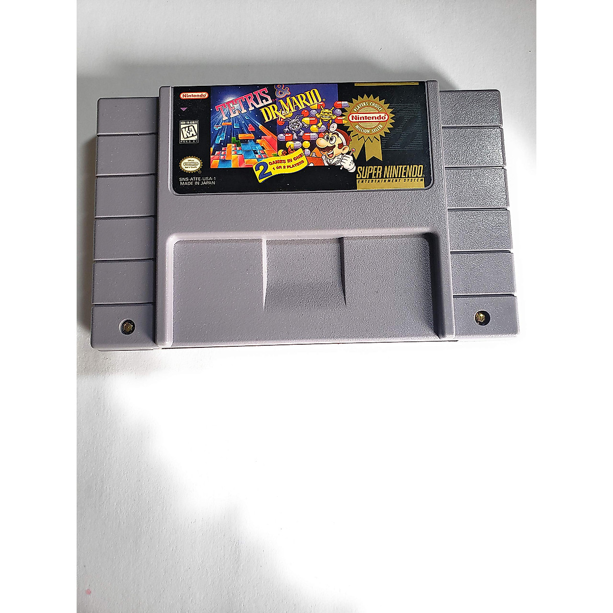 Tetris & Dr. Mario - 2 Game Cartridge