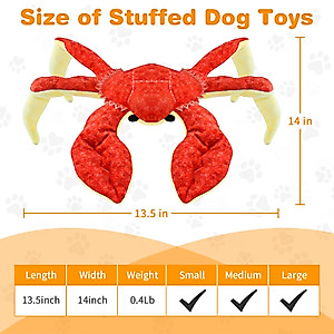 Dog Toys/Dog Toys for Large Dogs/Squeaky Dog Toys/Plush Dog Toys/Large Dog Toys/Stuffed Dog Toys/Interactive Dog Toys for Small, Medium, Large Dogs